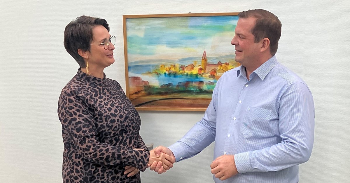 MdL Kathrin Anklam-Trapp besucht VG-Bürgermeister Martin Groth | Startseite